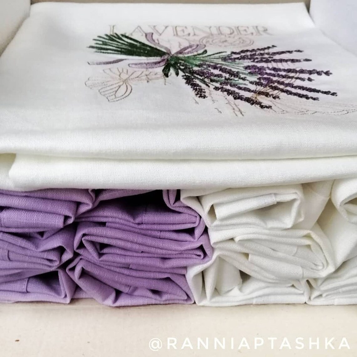 Lavender Napkins Linen Napkins Embroidered Cloth Napkins - Etsy