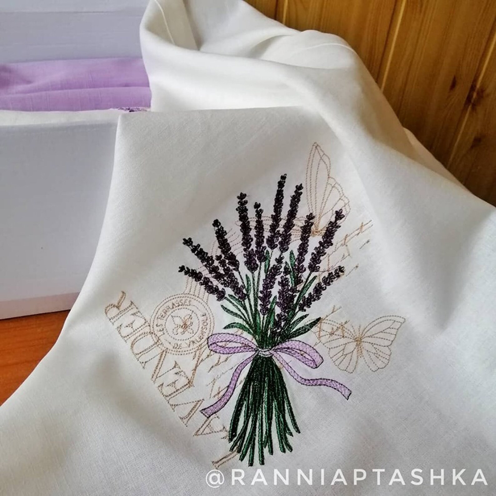 Lavender Napkins Linen Napkins Embroidered Cloth Napkins - Etsy
