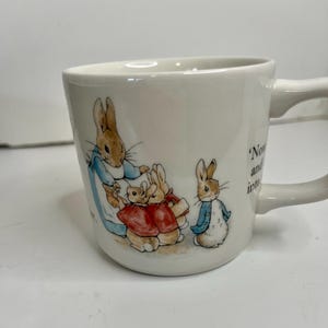 Peter Rabbit Set of Two Cups by Wedgwood, Made in England , Gift for ...