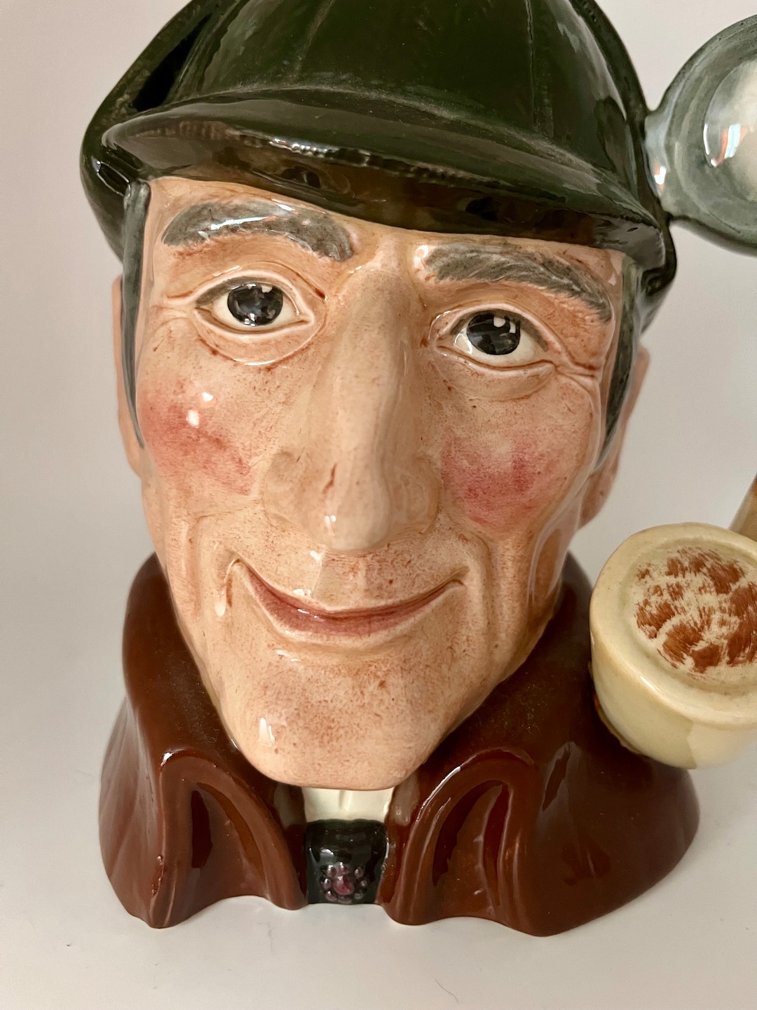 Vintage Royal Doulton Sherlock Holmes Toby Jug: the Sleuth, 1970s - Etsy