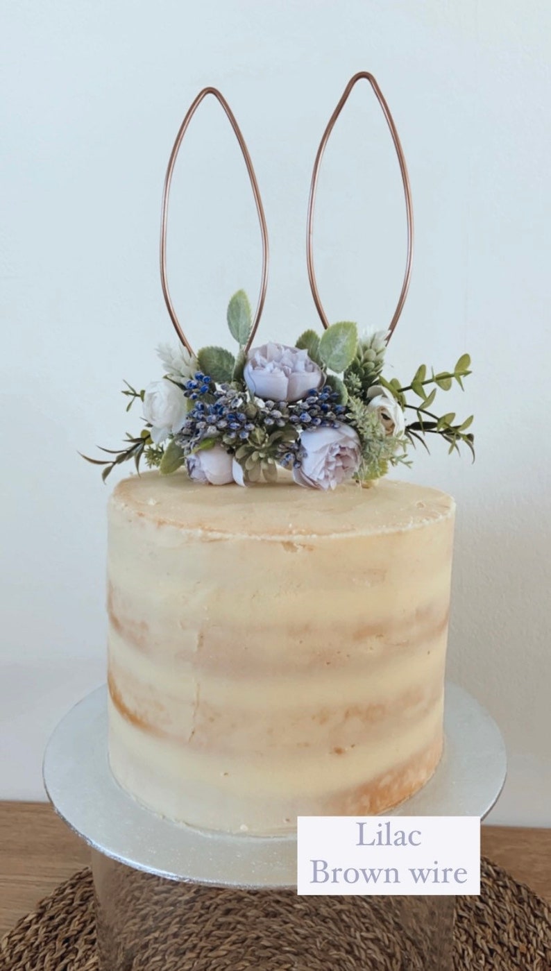 Bunny Ears Cake Topper - Etsy