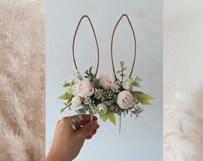 Bunny Ears Cake Topper - Etsy