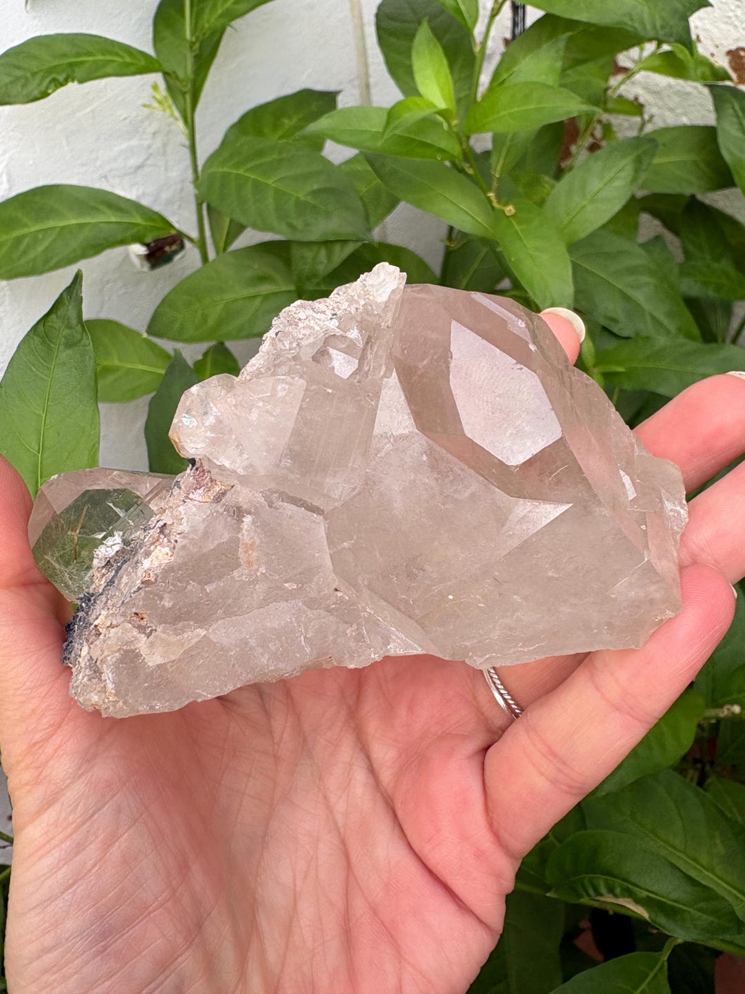 Smoky Quartz With Inclusions, Natural Quartz. - Etsy