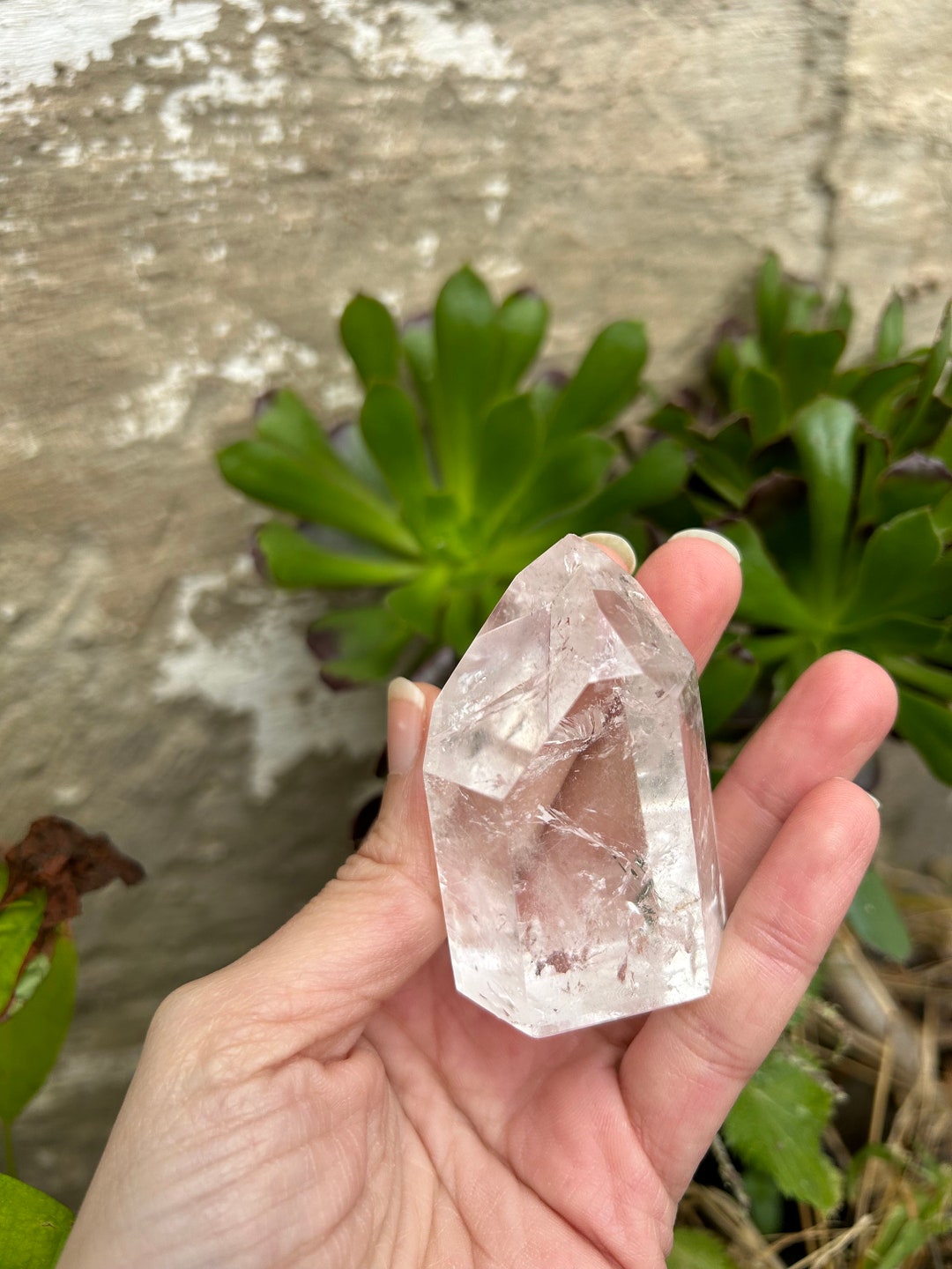 Goddess Avalon Master Quartz, Rainbow Quartz, Quartz Point. Crystalline Quartz. - Etsy