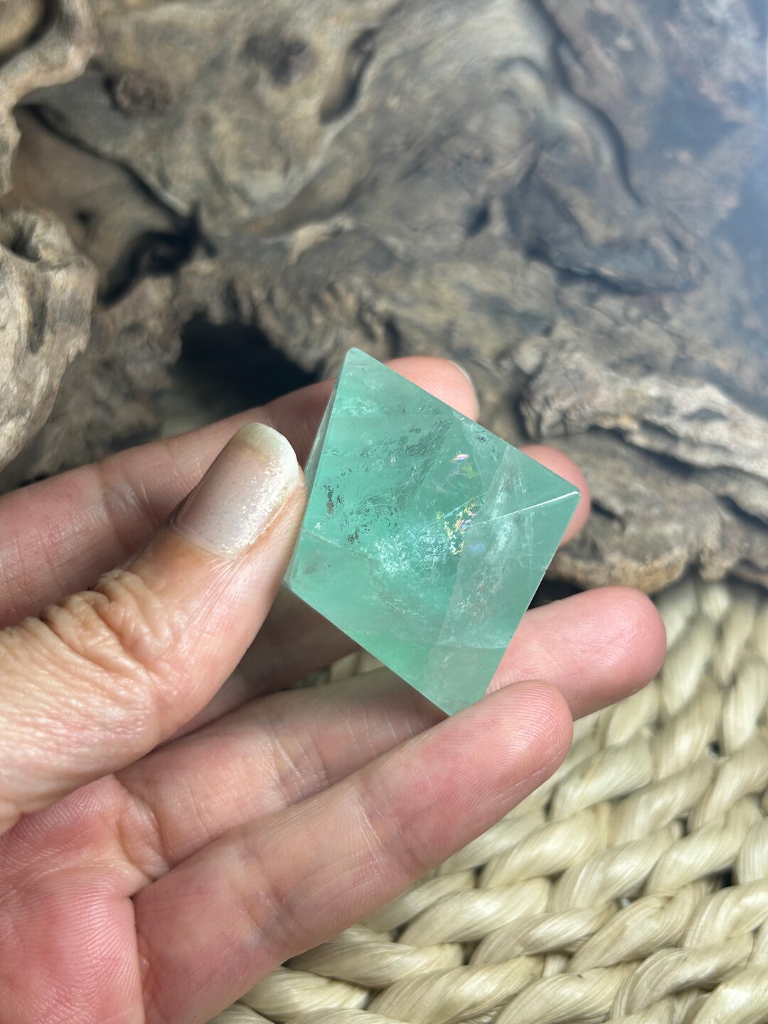 Fluorite, Fluorite Octahedron, Top Quality Fluorite. Sacred Geometry ...