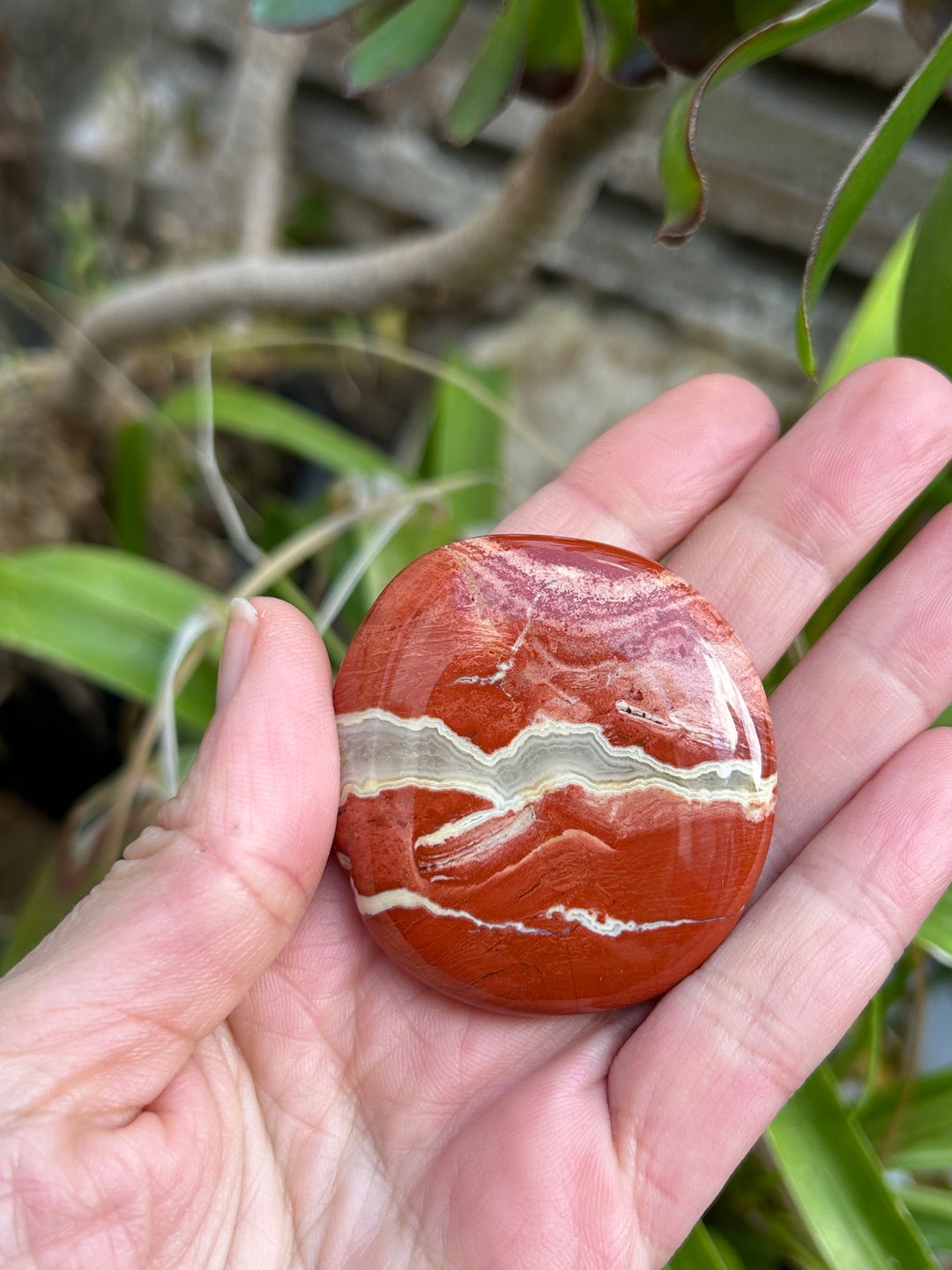 Red Jasper Palmstones. Red Jasper Stone. Rocks and Geodes - Etsy