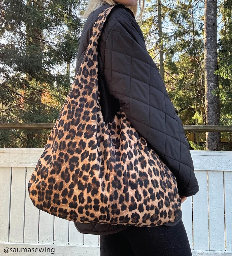 PDF Sewing Pattern - Begonia Bag | Shoulder Bag in 4 Variations ...