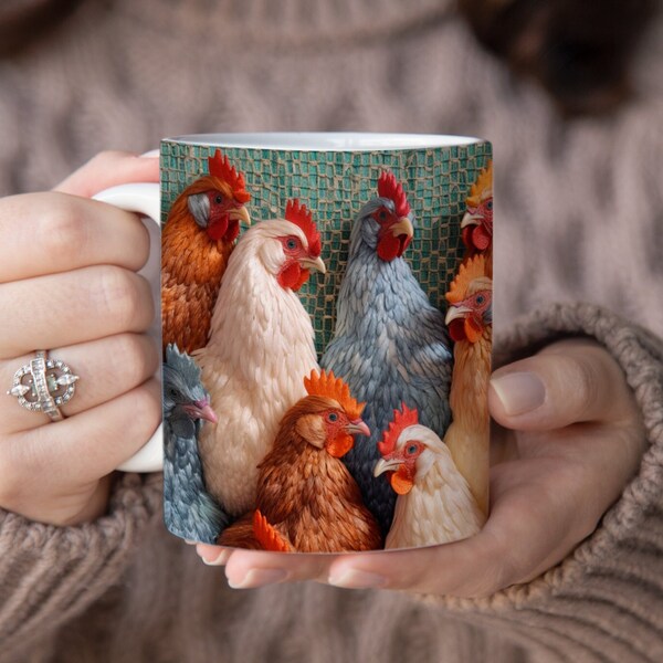 Chicken Mug - Etsy