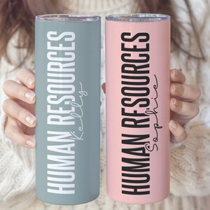 HR Tumbler Cup - Human Resources Gifts - HR Squad - Office Staff Gifts ...