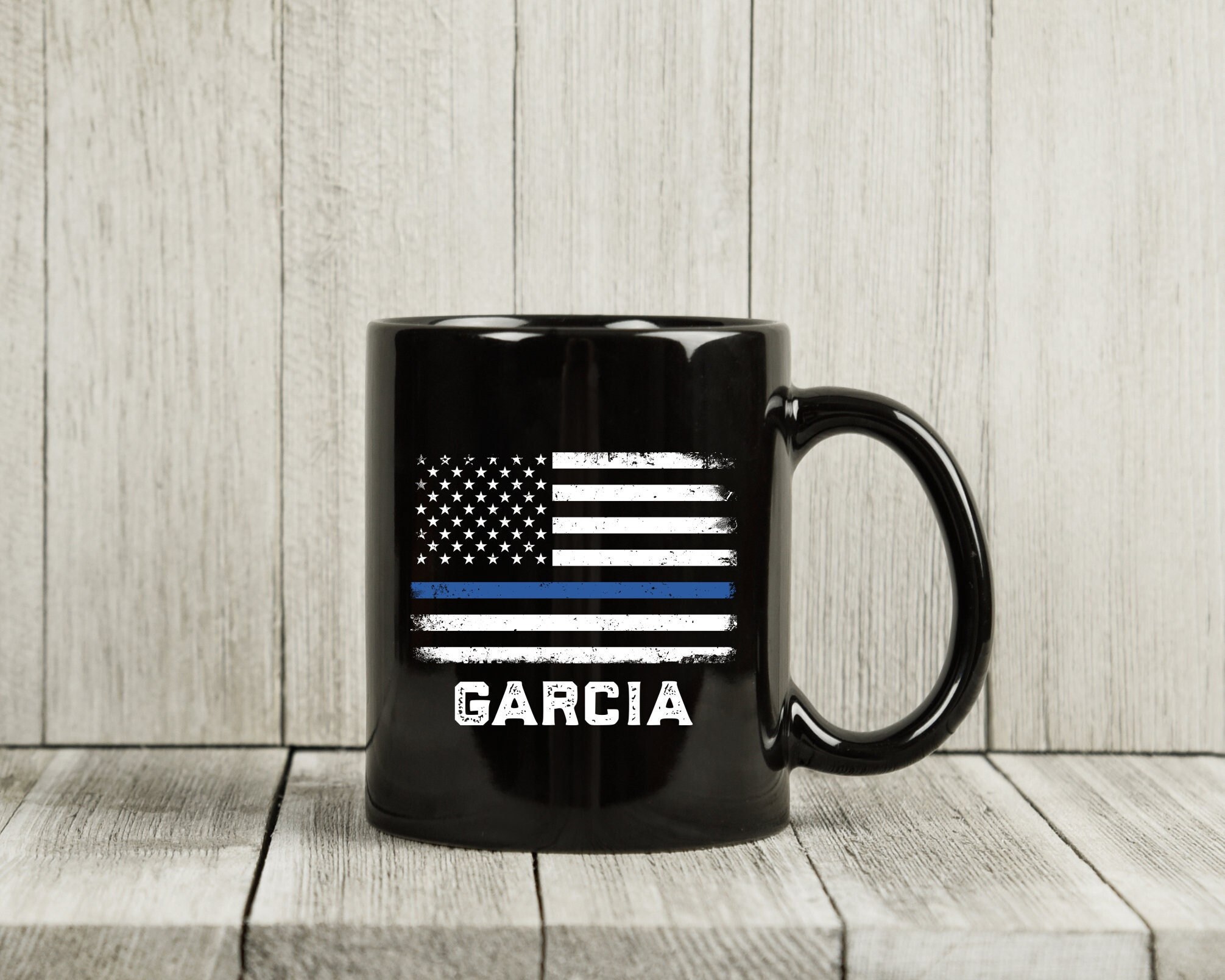 Thin Blue Line Mug Police Coffee Mug Police Officer Gifts - Etsy