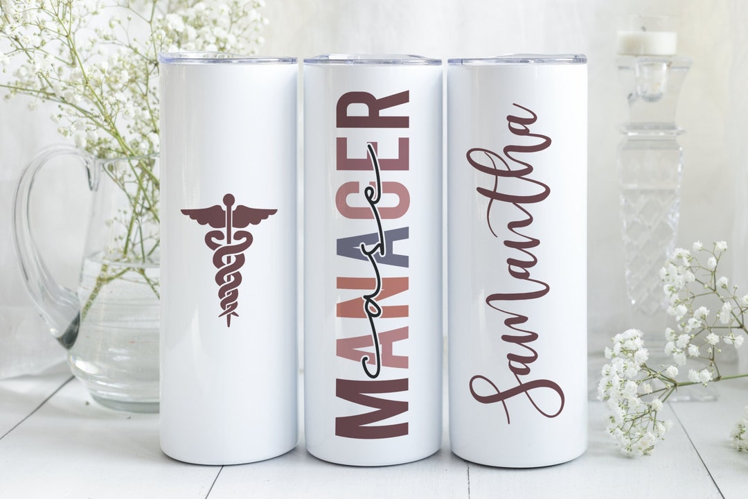Case Manager Tumbler - Case Manager Gifts - RBT - BCBA - Case ...