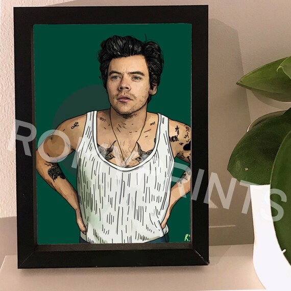 One Direction Drawing Harry