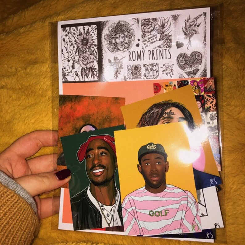 Male Musicans Glossy Sticker Pack / 9 Stickers / Tyler the - Etsy