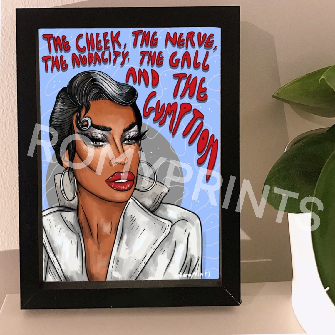 Tayce Drag Queen Glossy Wall Art Print / High Quality Poster / | Etsy