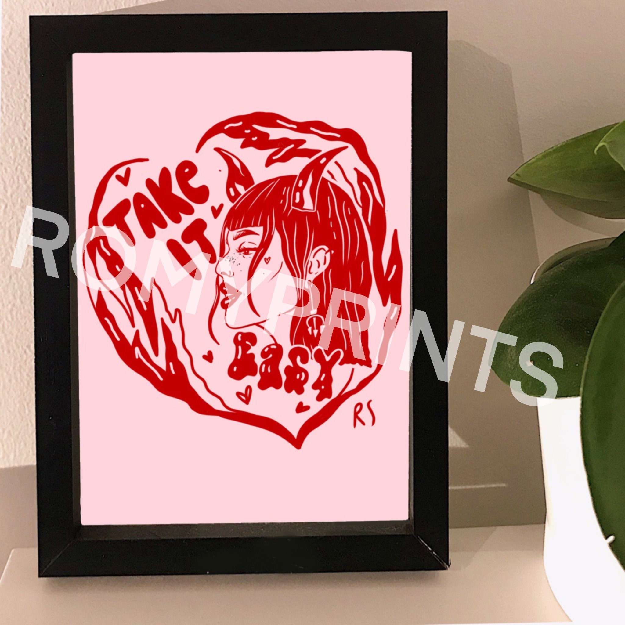 Easy Devil Drawings