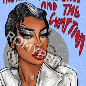 Tayce Drag Queen Glossy Wall Art Print / High Quality Poster / - Etsy