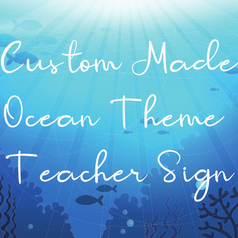 Ocean Theme Classroom - Etsy