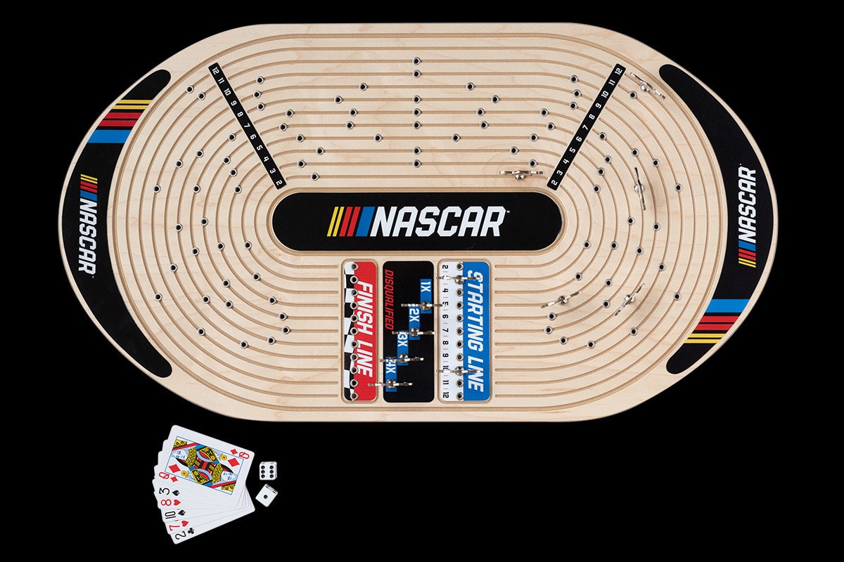 Nascar Race Track Finish Line