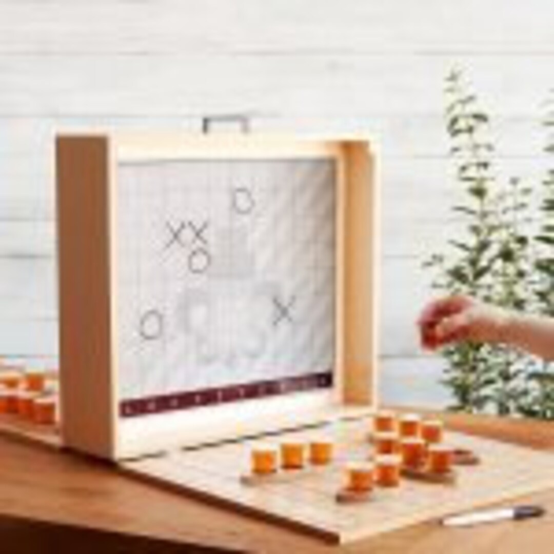 SOS Sink or Shoot Game, Handcrafted Wooden Classic Party Game, Family ...