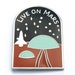 Mars Enamel Pin Space Pin Science Pin Astronomy Pin Lapel Pin Enamel ...