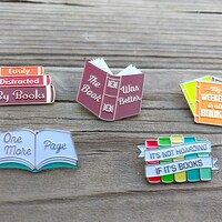 Bookish Button Blind Bag - Etsy