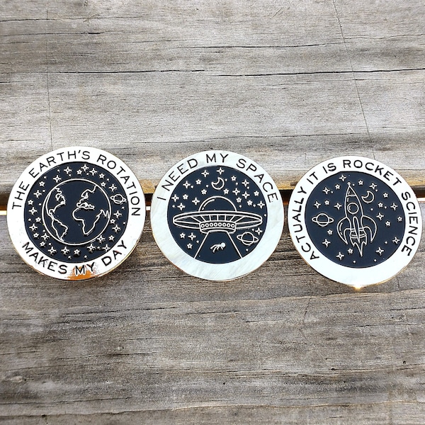 Space Pin - Etsy