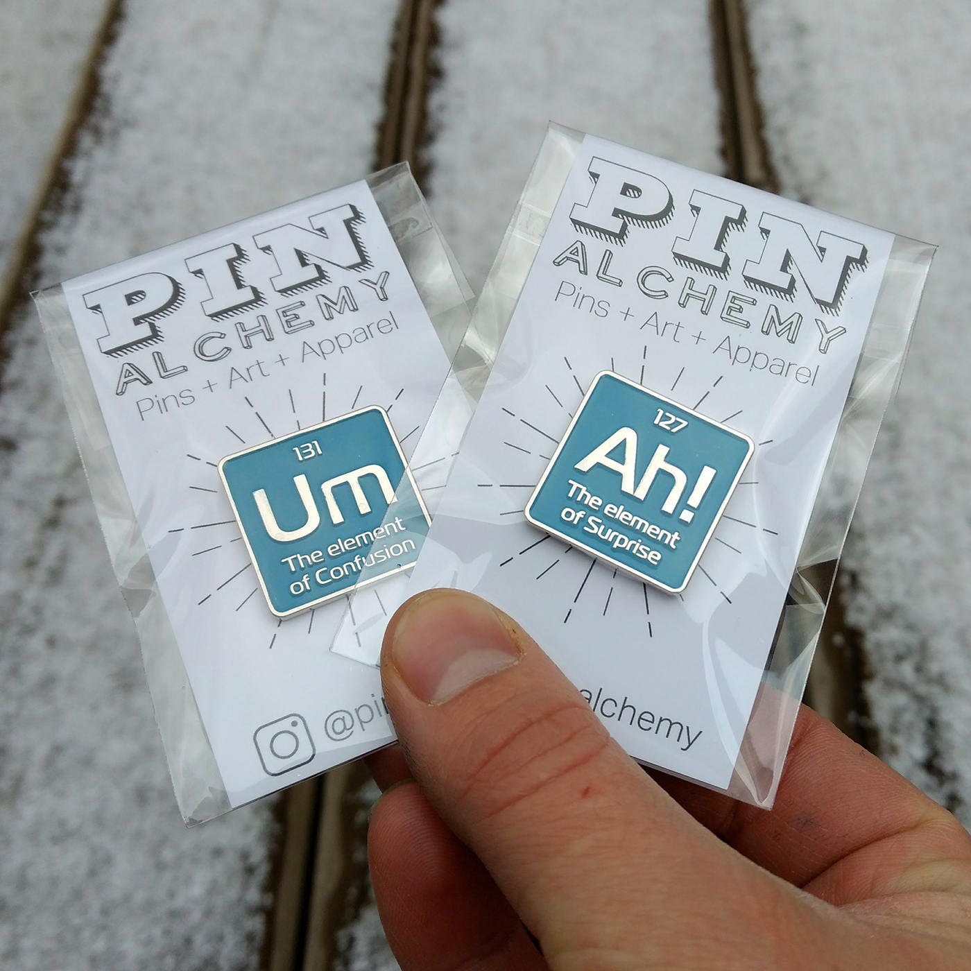 Enamel Pin Science Enamel Pins Periodic Element Pin | Etsy