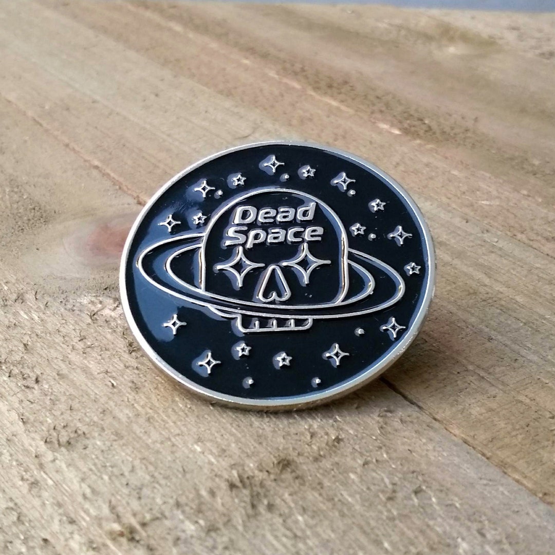 Space Enamel Pin Skull Lapel Pin Dead Space Enamel Pin - Etsy