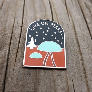 Mars Enamel Pin Set : 5 Lapel Pins Enamel Pins - Lapel Pin - Pin ...
