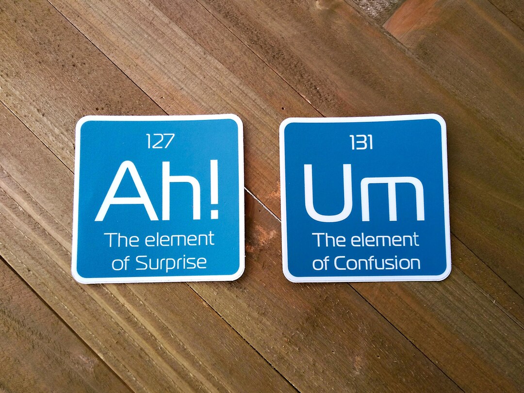Periodic Element Science Sticker Set | Sticker for Hydro Flask | Ah the ...