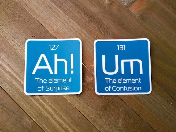 Periodic Element Science Sticker Set Sticker for Hydro Flask | Etsy