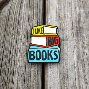 Book Enamel Pin Set -7 Book Enamel Pins - Book Lapel Pin Set - Reading ...