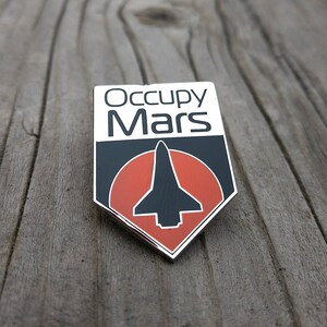Mars Enamel Pin Set : 5 Lapel Pins Enamel Pins - Lapel Pin - Pin ...