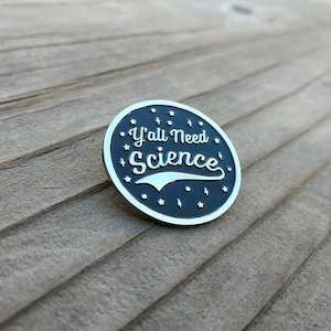 Enamel Pin Set - Science Enamel Pins - 7 Lapel Pins - Lapel Pin Set ...