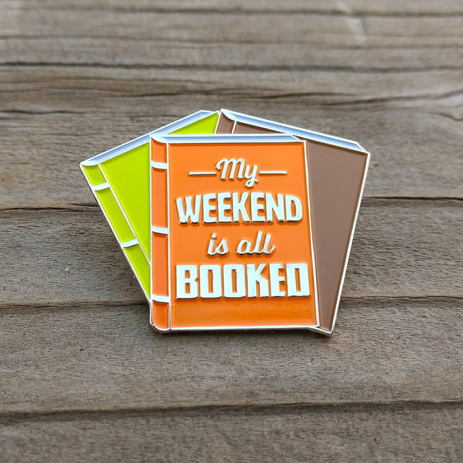 Book Enamel Pin Set 5 Lapel Pins Reading Hat Pins - Etsy