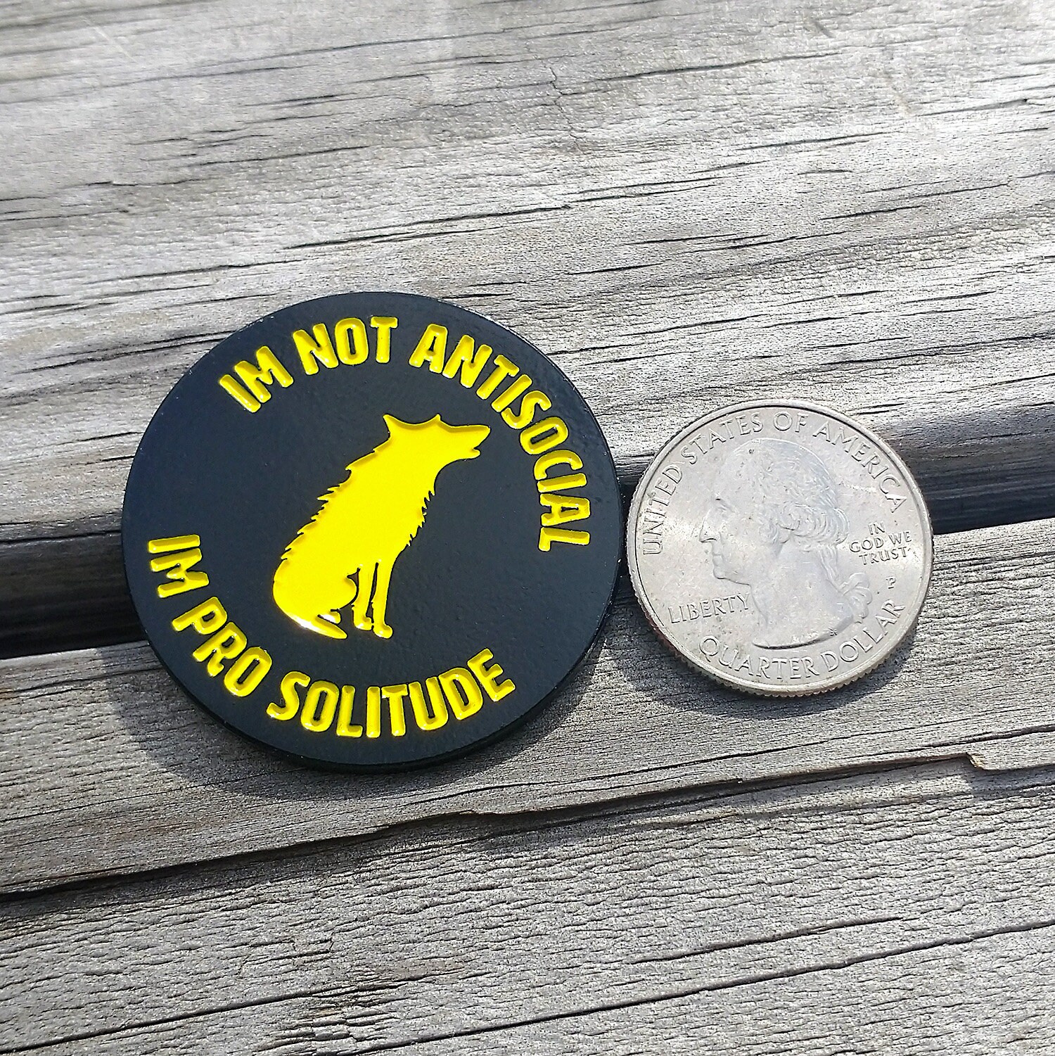 Introvert Enamel Pin | Im Not Anti-social Im Pro Social | Funny Lapel ...
