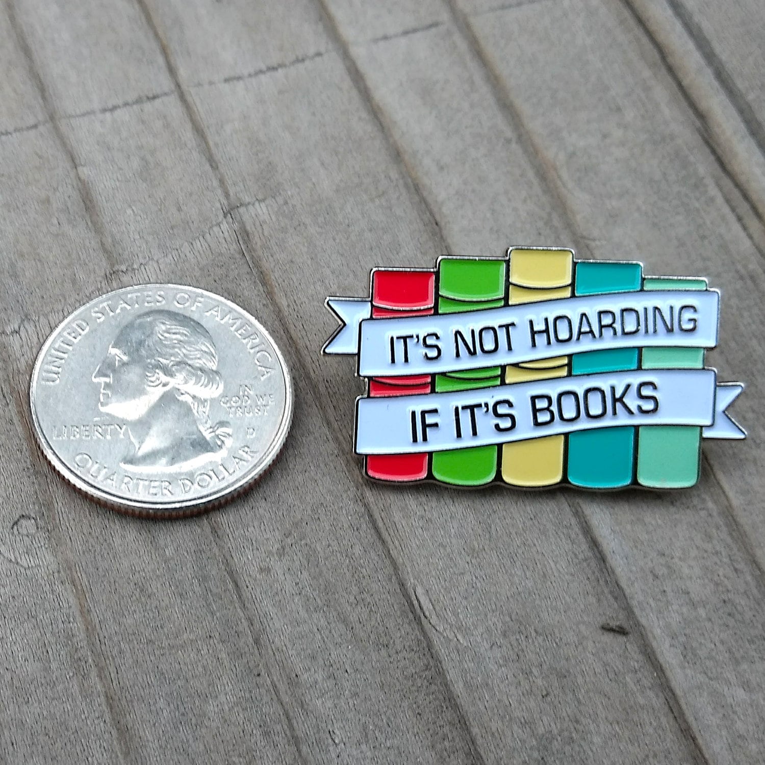 Book Enamel Pin Set | 5 Lapel Pins | Reading Hat Pins | Bookish Enamel ...