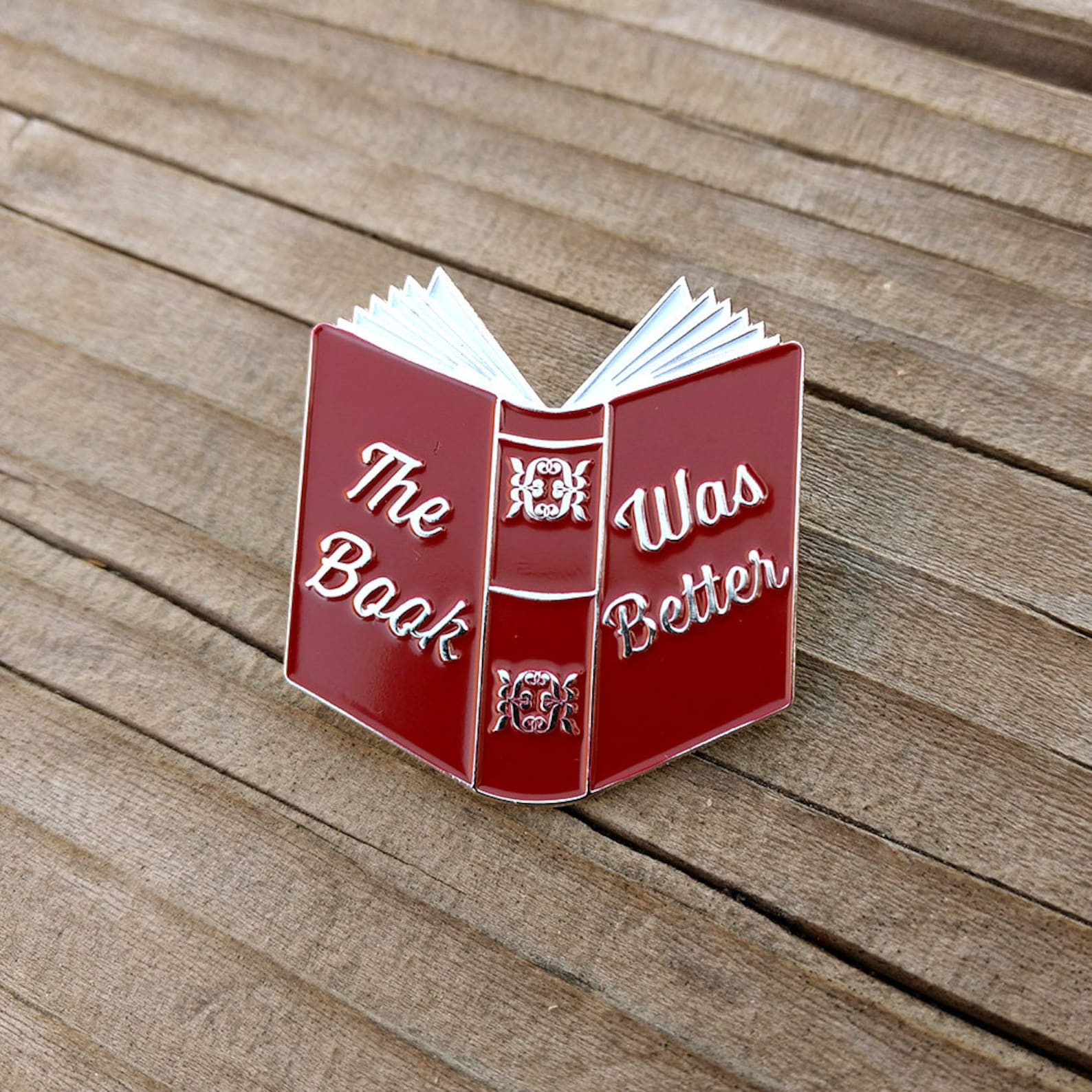 Book Enamel Pin Set 5 Lapel Pins Reading Hat Pins - Etsy