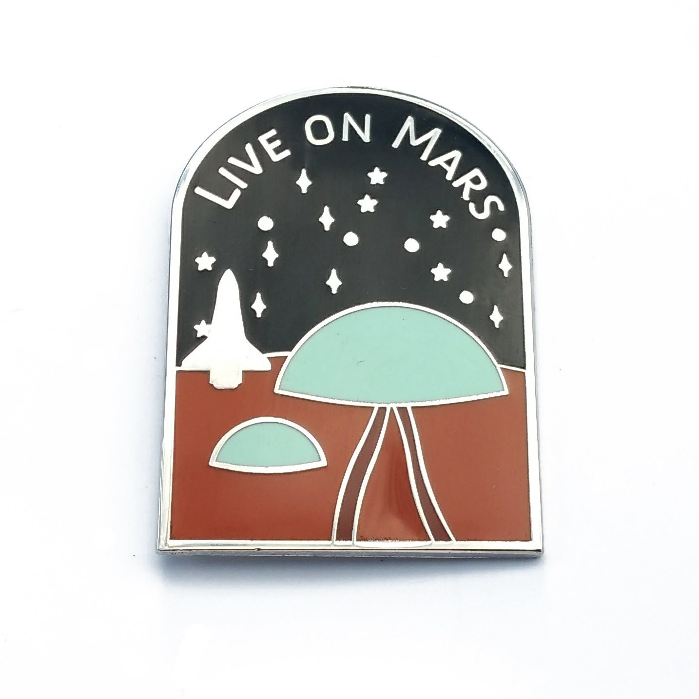 Mars Enamel Pin Space Pin Science Pin Astronomy Pin - Etsy