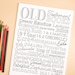 Old Testament Books of the Bible Coloring Sheet Printable for CLASSROOM ...