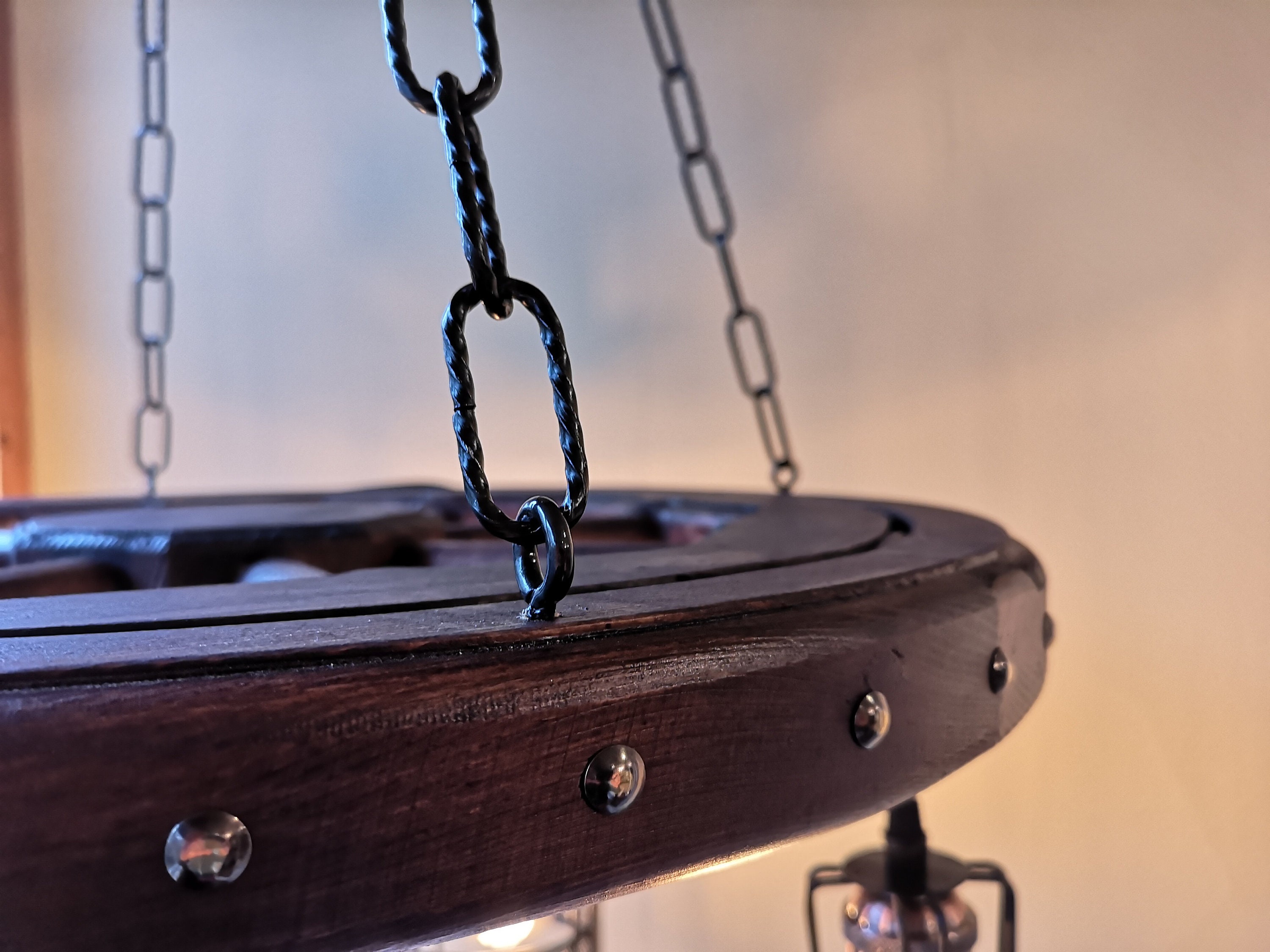 Rustic lighting wagon wheel chandelier