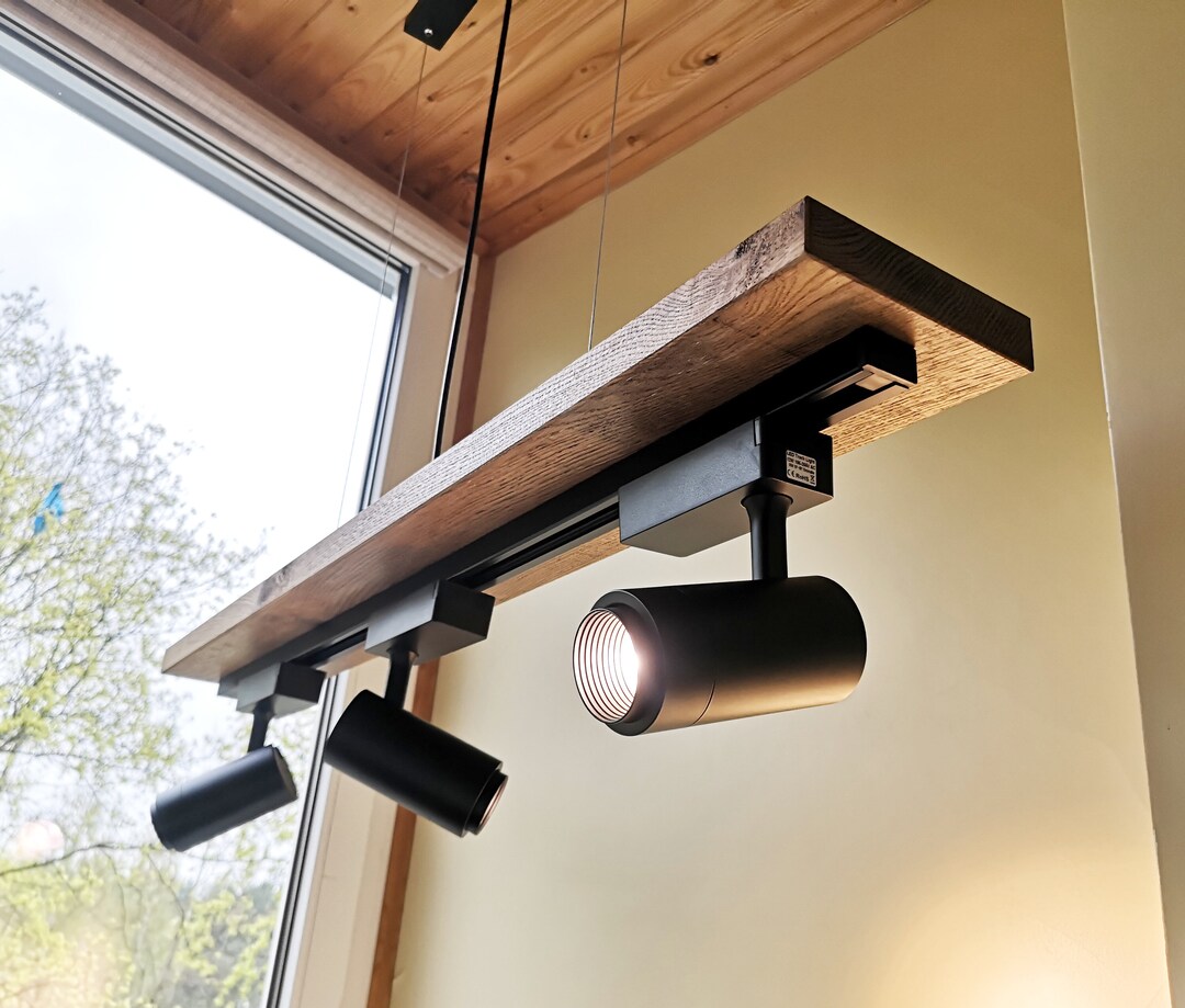 Rustic Farmhouse Beam Light LED Light Light Fixtures Rustic Track ...