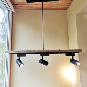 Rustic Farmhouse Beam Light LED Light Light Fixtures Rustic Track ...