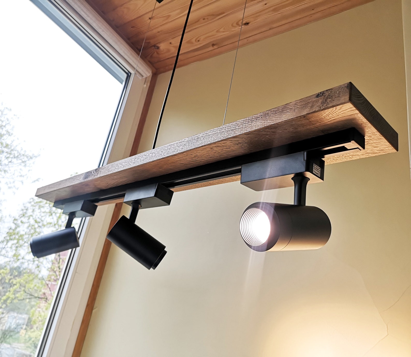 Rustic Farmhouse Beam Light LED Light Light Fixtures - Etsy