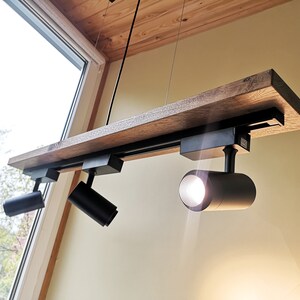 Rustic Farmhouse Beam Light LED Light Light Fixtures Rustic Track ...