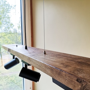 Rustic Farmhouse Beam Light LED Light Light Fixtures Rustic Track ...