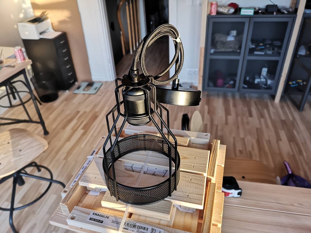 Single Bulb Hanging Light, Matte Black, Be 36” From the Ceiling to the ...