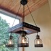 Rustic Chandelier Industrial Modern Lighting Commercial Lighting Bar ...
