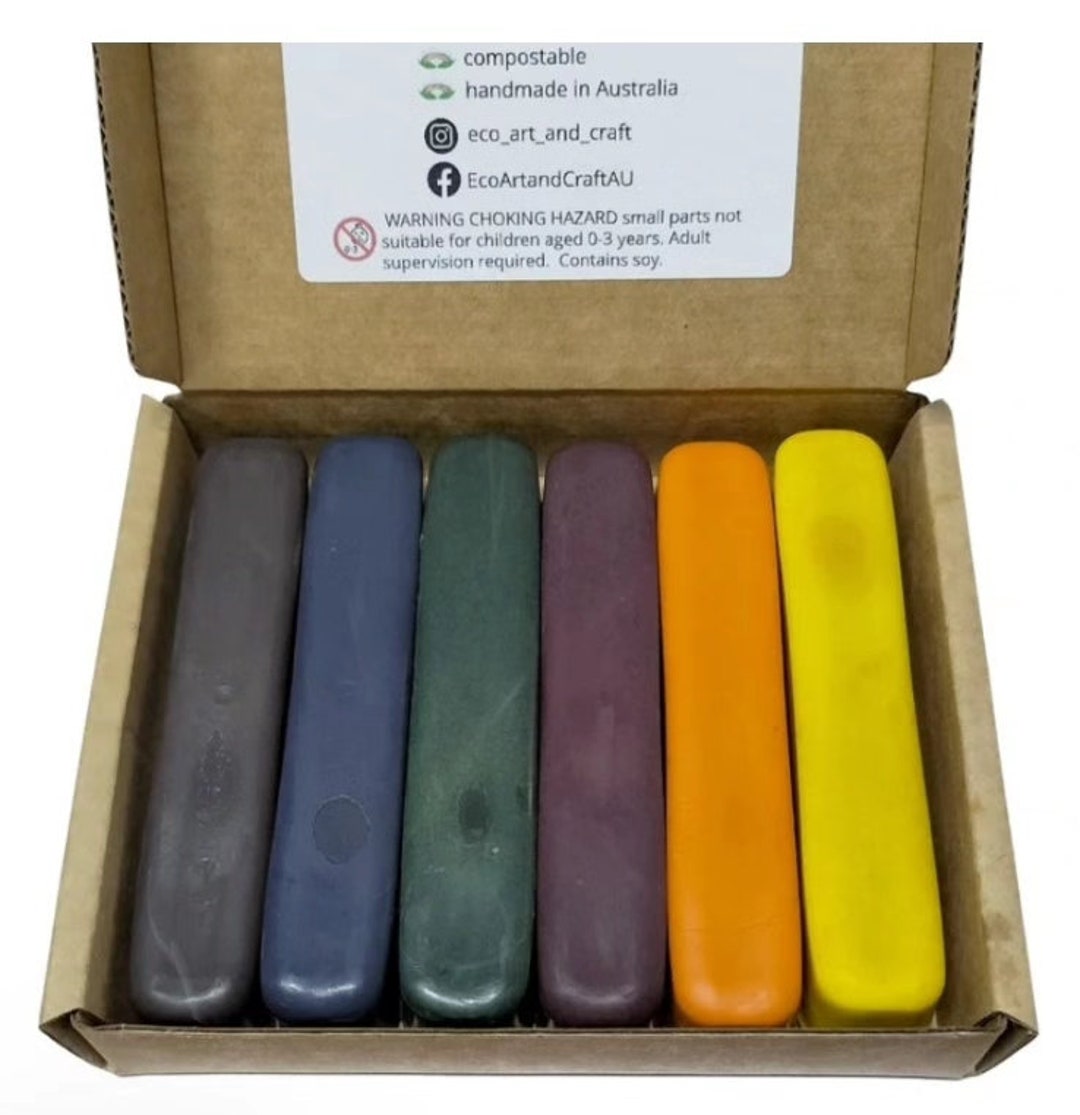 Stick Crayons 100% Natural Plant Based Crayons - Etsy Australia