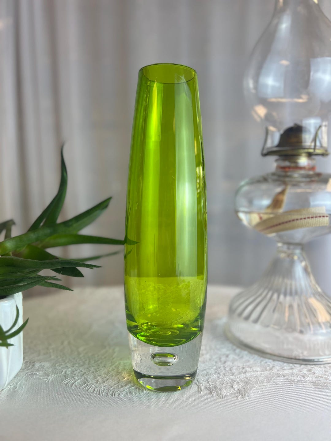 Vintage Aseda Torpedo Vase 11” – Light Green – Bo Borgström Design ...